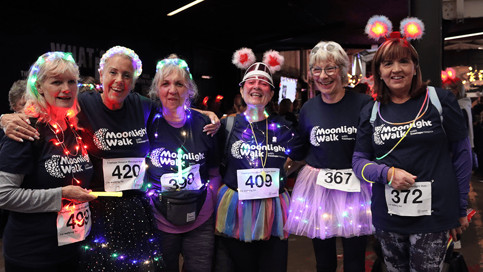 Hundreds sparkle on Treetops Moonlight Walk - Treetops Hospice