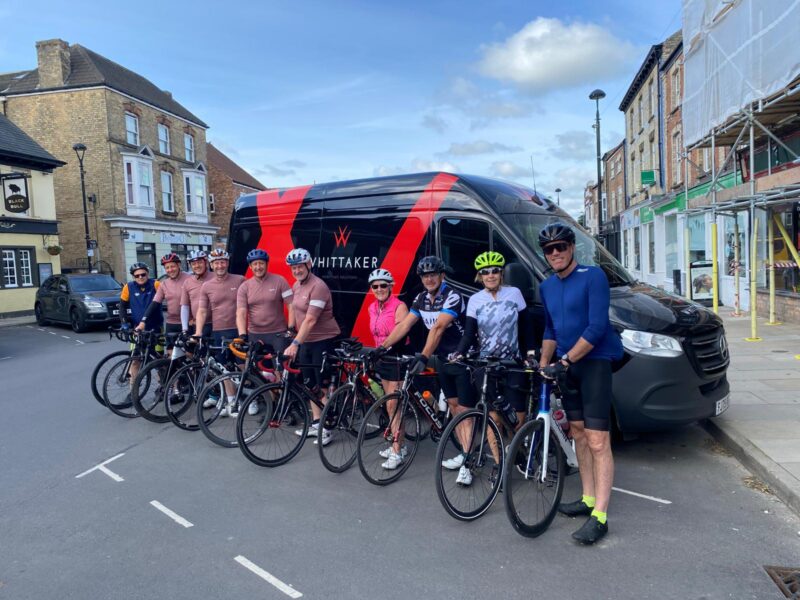 CEO and Trustee join local riders on 170‑mile cycle challenge for Treetops